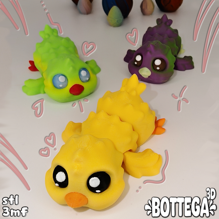 3D Printable Chicks and Stump! by BOTTEGA 3D / NOZZLE NOOK